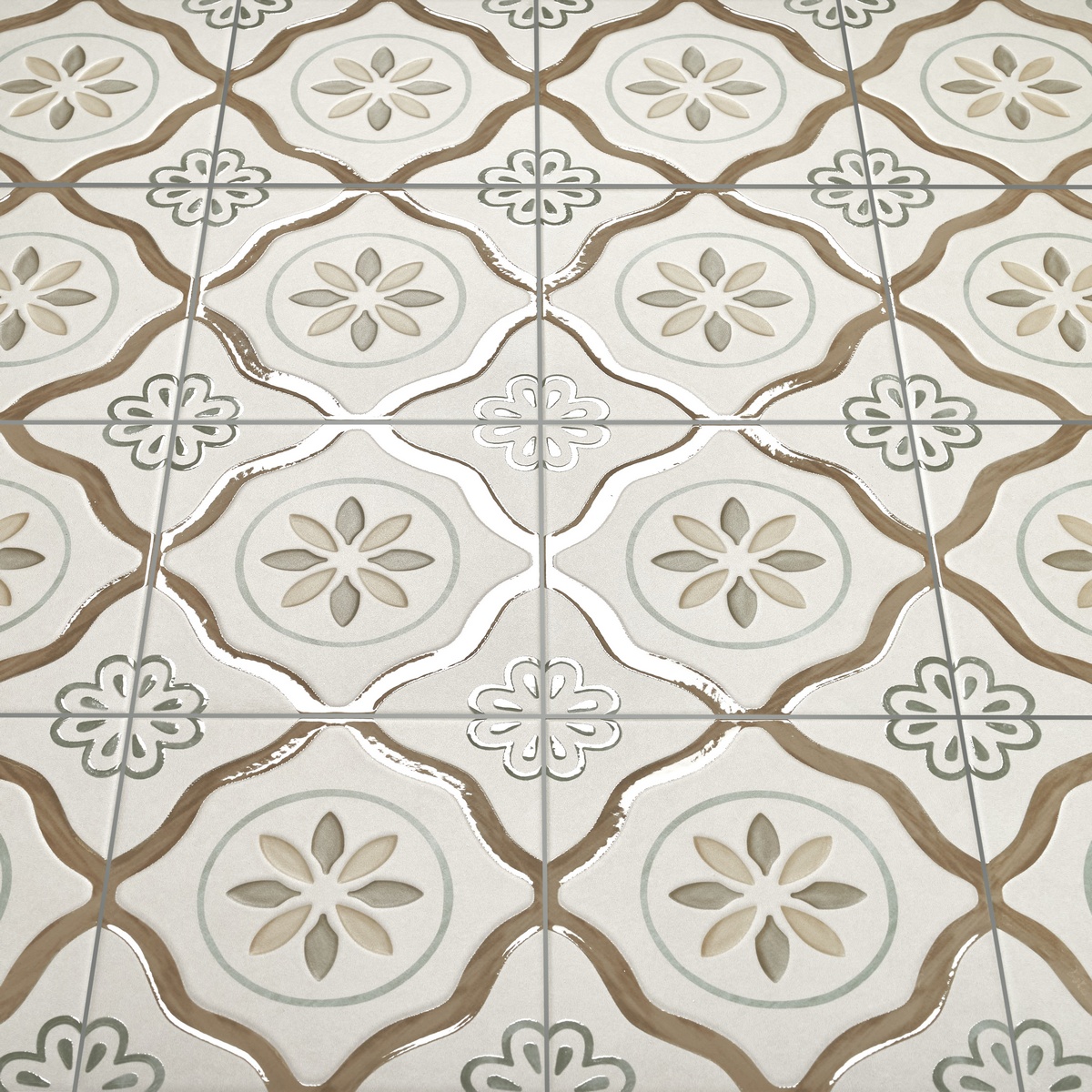 Керамогранит Motto Вельвет Taupe Decor 2 20x20 арт. N100192 - купить в ...