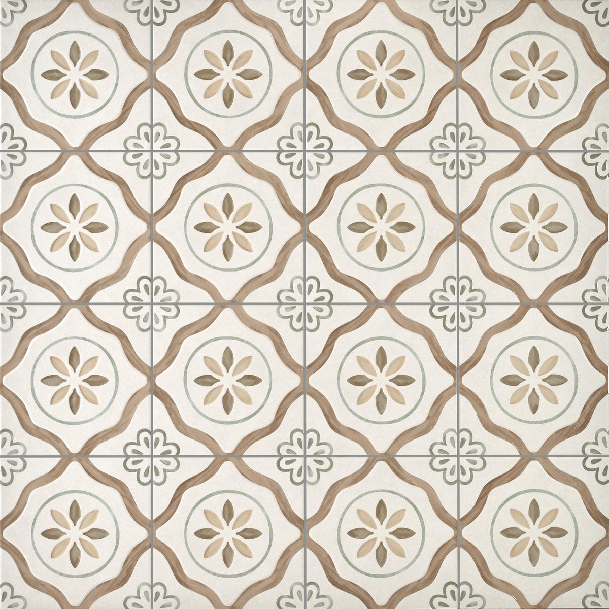 Керамогранит Motto Вельвет Taupe Decor 2 20x20 арт. N100192 - купить в ...